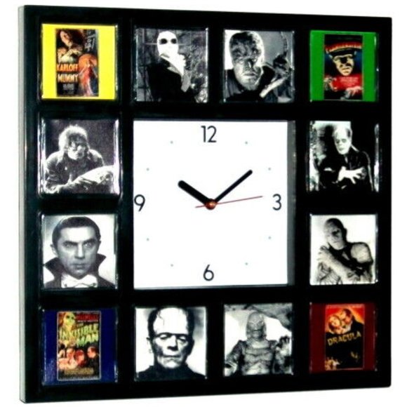 Wall Decor | Universal Monsters Frankenstein Werewolf Dracula Mummy N ...